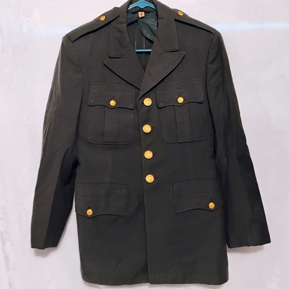 Jackets & Coats | Vintage 1959 Us Military Army Wool Jacket Uniform ...